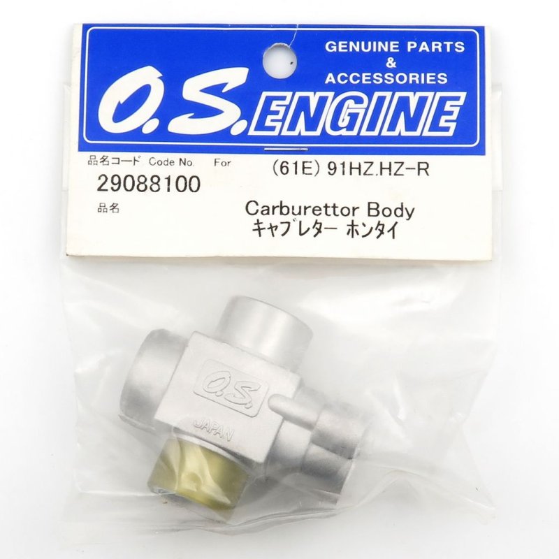 O.S. Engine OS29088100 Replacement Carburettor Body for 61E 91HZ 91HZ-R